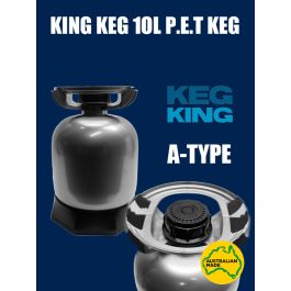 KegMaster | King Keg - 10L PET Keg With A-Type Spear