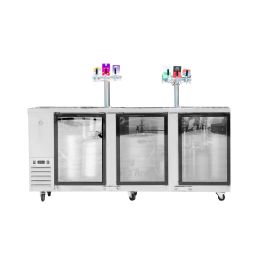 KegMaster | Kegerator - KegMaster Super Deluxe - Three Door