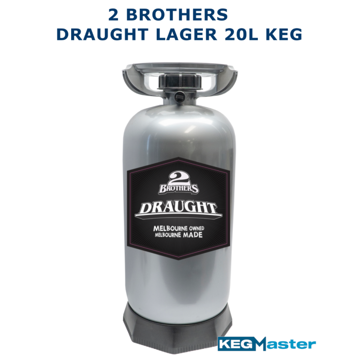 KegMaster | 20L 2 Brothers Draught Keg