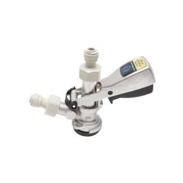 D-Type Keg Coupler with Push-in fittings